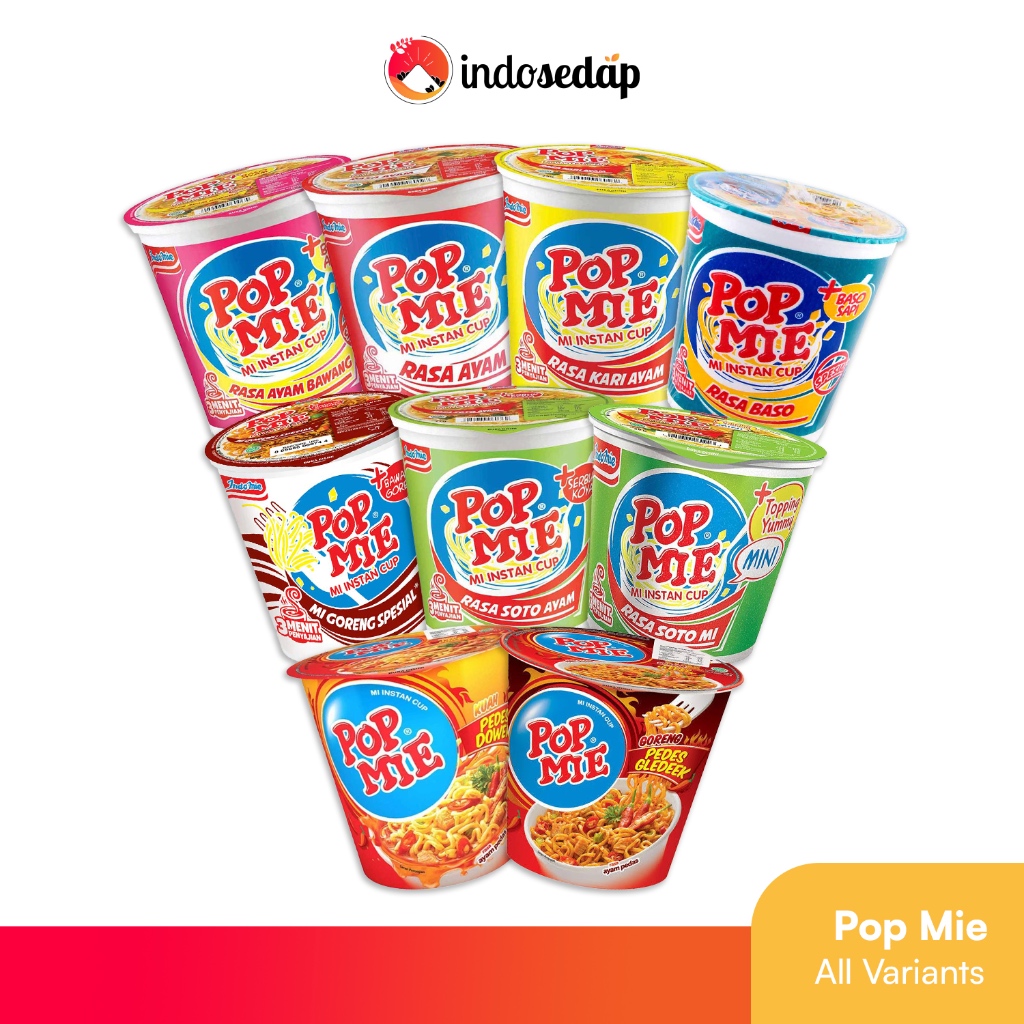 Pop Mie Cup Instant Noodle - Sedap Food Group